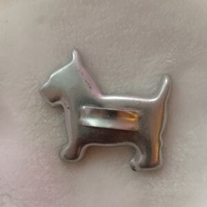 unbranded | Kitchen | Silver Dogshaped Cookie Cutter | Poshmark